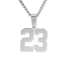 Stainless Steel Number Pendant – FlowX Jewelry