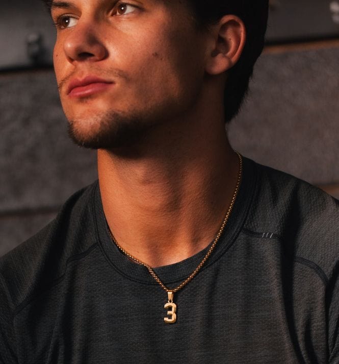 Number Necklaces, Baseball Chains & Sports Jewelry