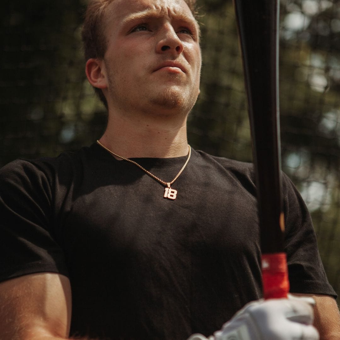 Number Necklaces, Baseball Chains & Sports Jewelry